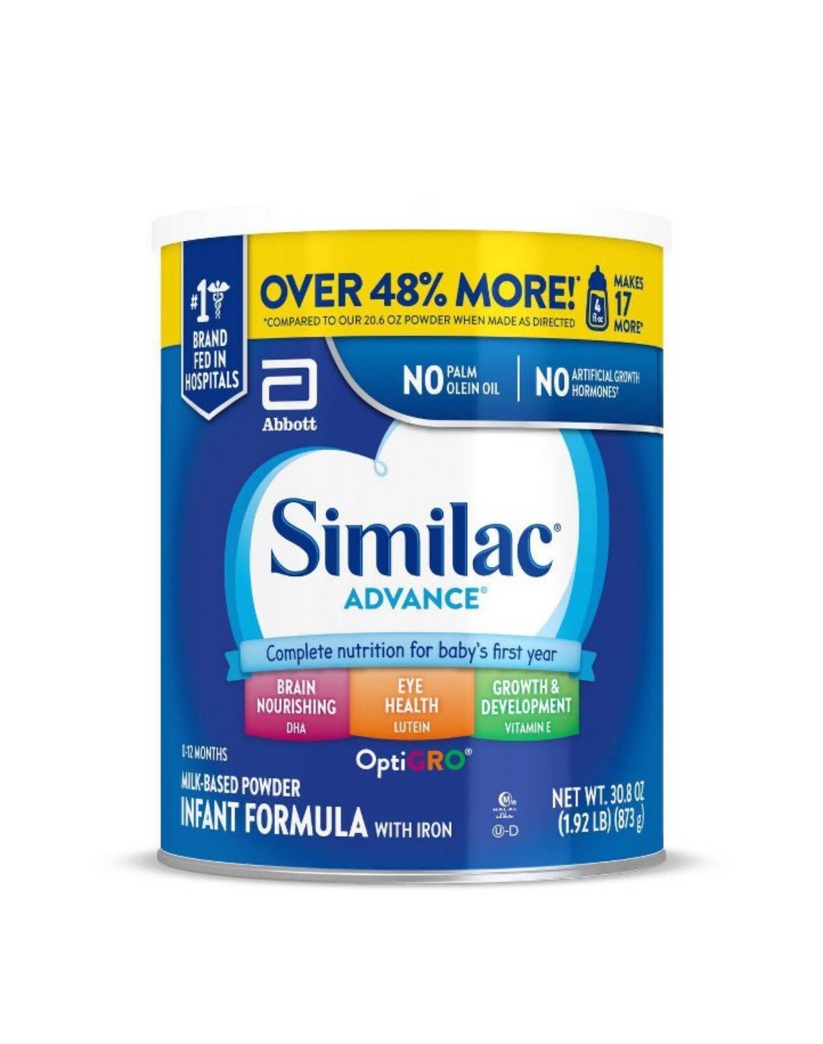 lot 8 cans similac Advance Infant Formula Powder 30.8oz | eBay