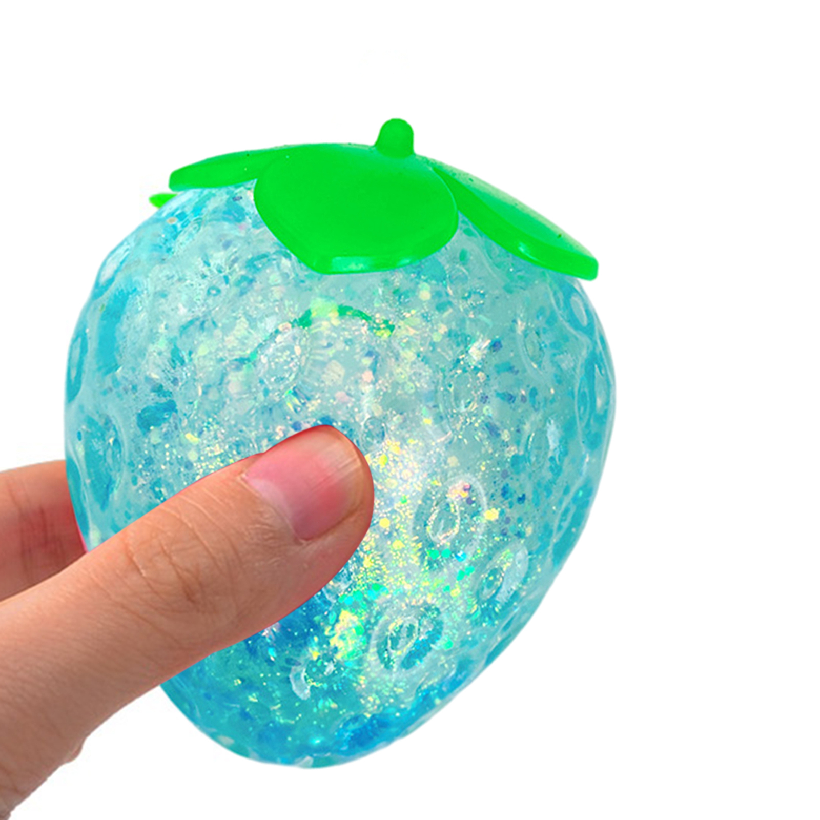 Squeeze Fidget Toy Simulated Relieve Boredom Squeezing Fruit Bouncy ...