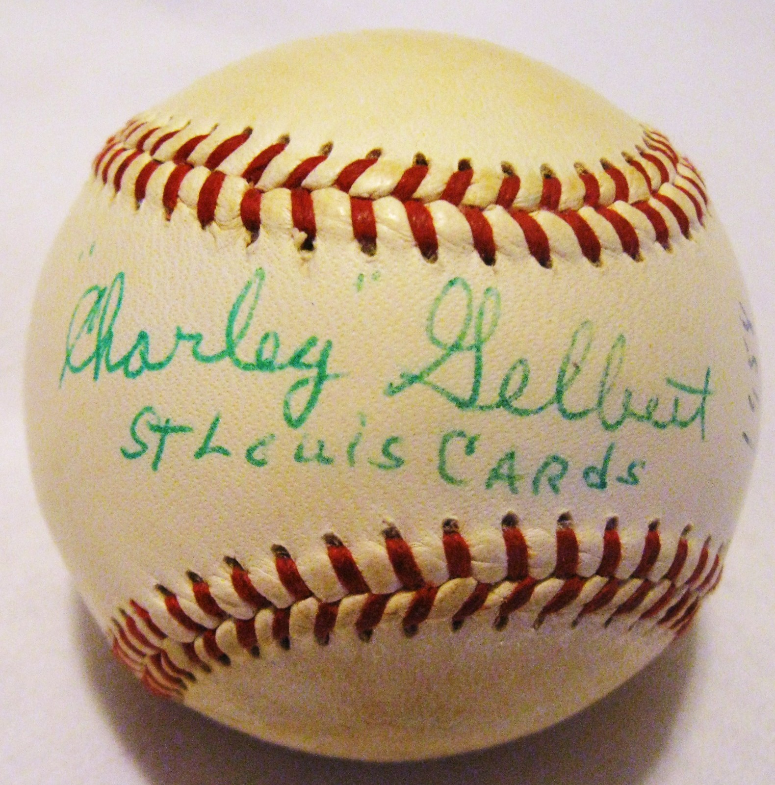Charlie Gelbert dec.67 PSA/DNA WSC 1931 St. Louis Cardinals Signed ...