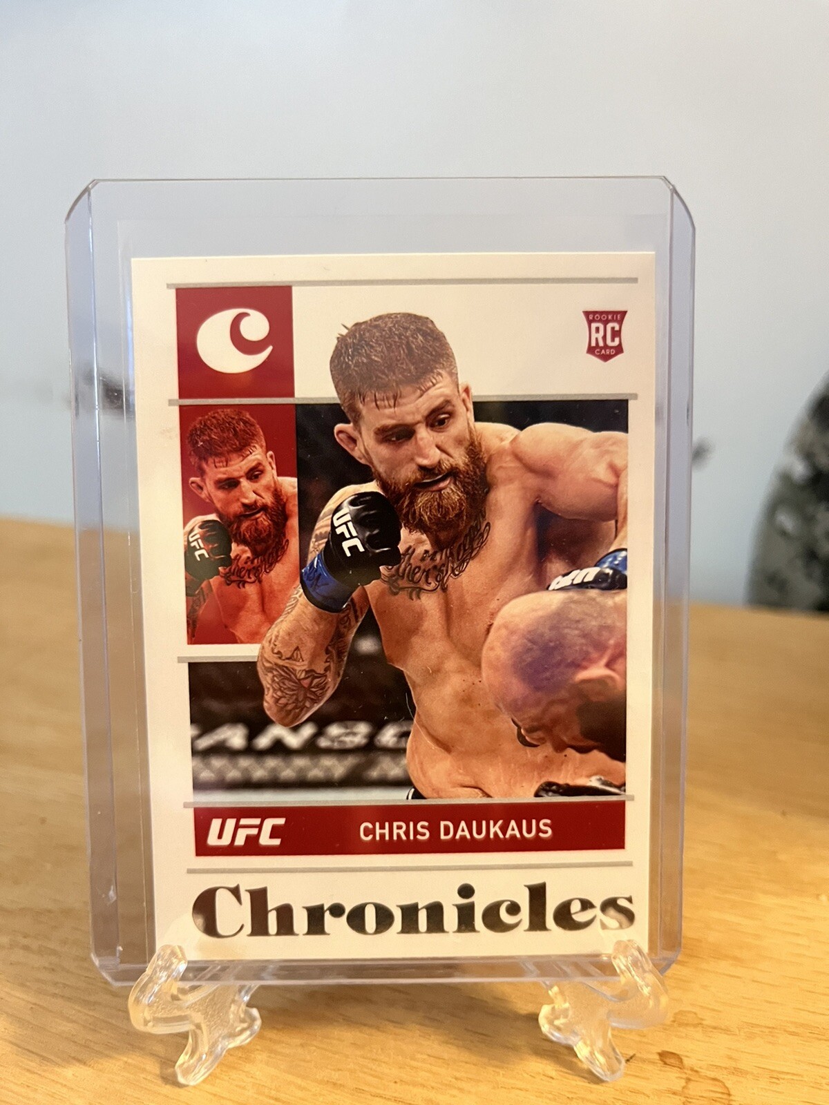 2022 Panini UFC Chronicles Chris Daukaus RC #88 Heavyweight Rookie ...