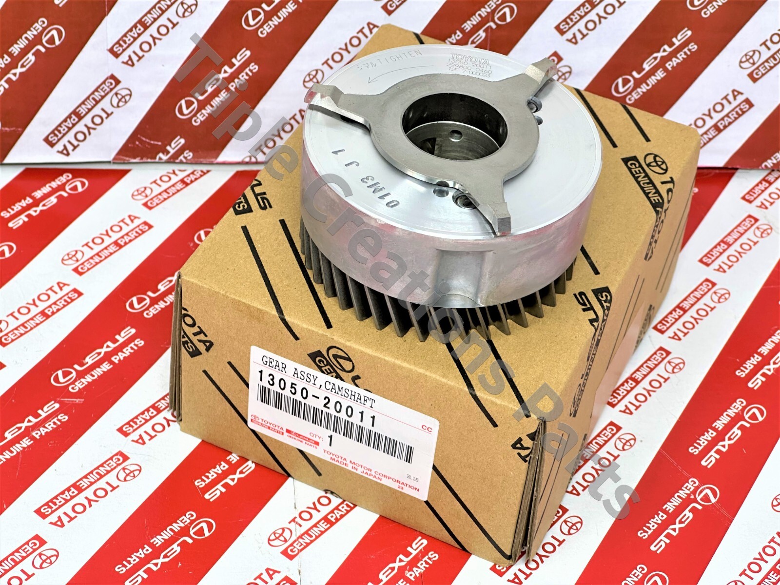 13050-20011 Genuine Toyota Lexus Gear Assy Camshaft Timing 1305020011 ...