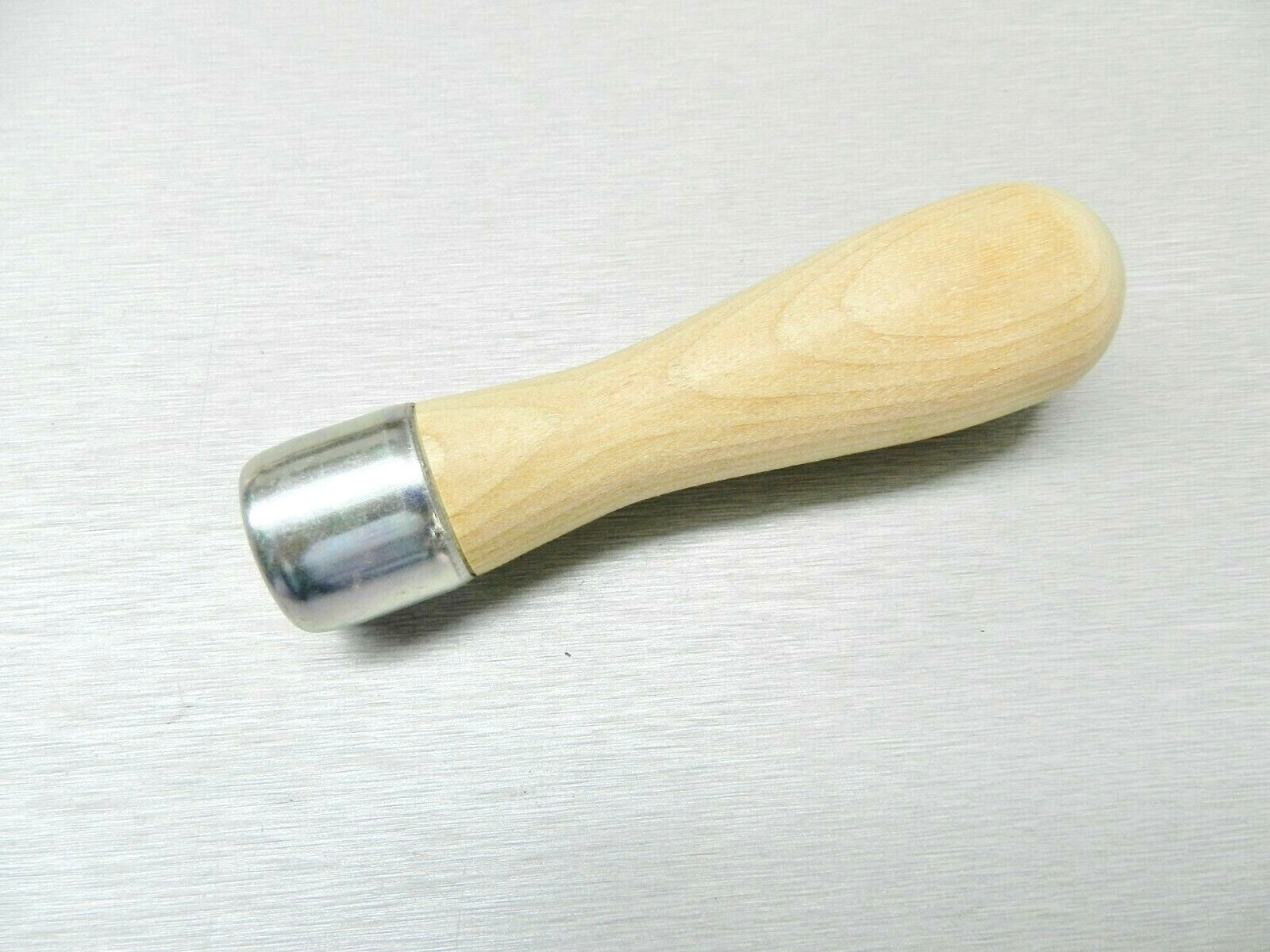 Lutz Skroo-Zon File Handles Wood # 5 for 8" File 3 Pcs Self Threading ...