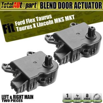 2x HVAC Blend Door Actuator for Ford Flex Taurus Flex Lincoln MKS MKT ...
