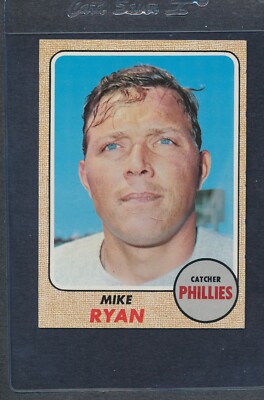1968 Topps #306 Mike Ryan Phillies EX/MT *8111 | eBay