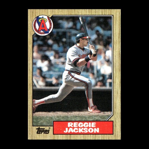 Reggie Jackson 1987 Topps Oakland Athletics #300 R313J 10 | eBay