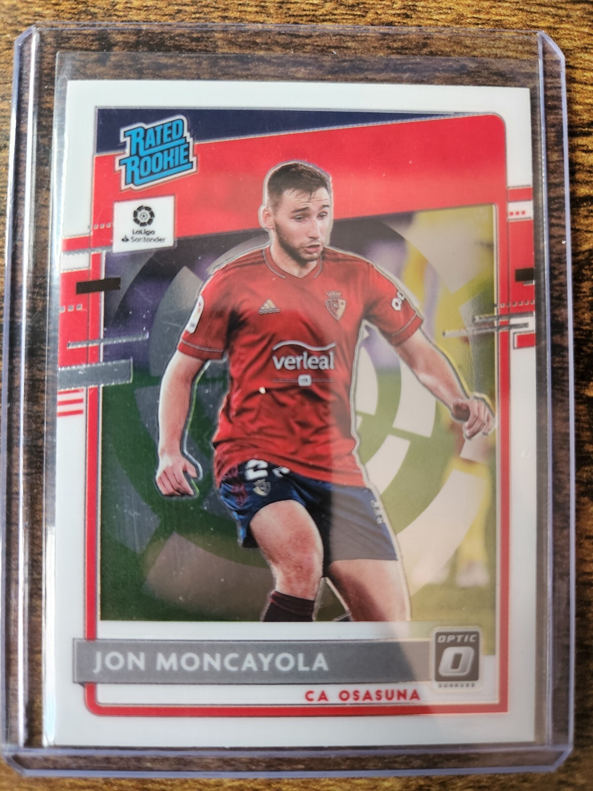 2020-21 Chronicles Soccer Jon Moncayola Donruss Optic Rated Rookie RC ...