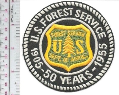 Hot Shot Wildland Fire Crew US Forest Service USFS 50 Years 1905 - 1955 ...