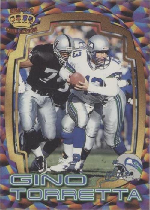 1997 Pacific Dynagon Prism - Best-Kept Secrets Gino Torretta #107 for ...