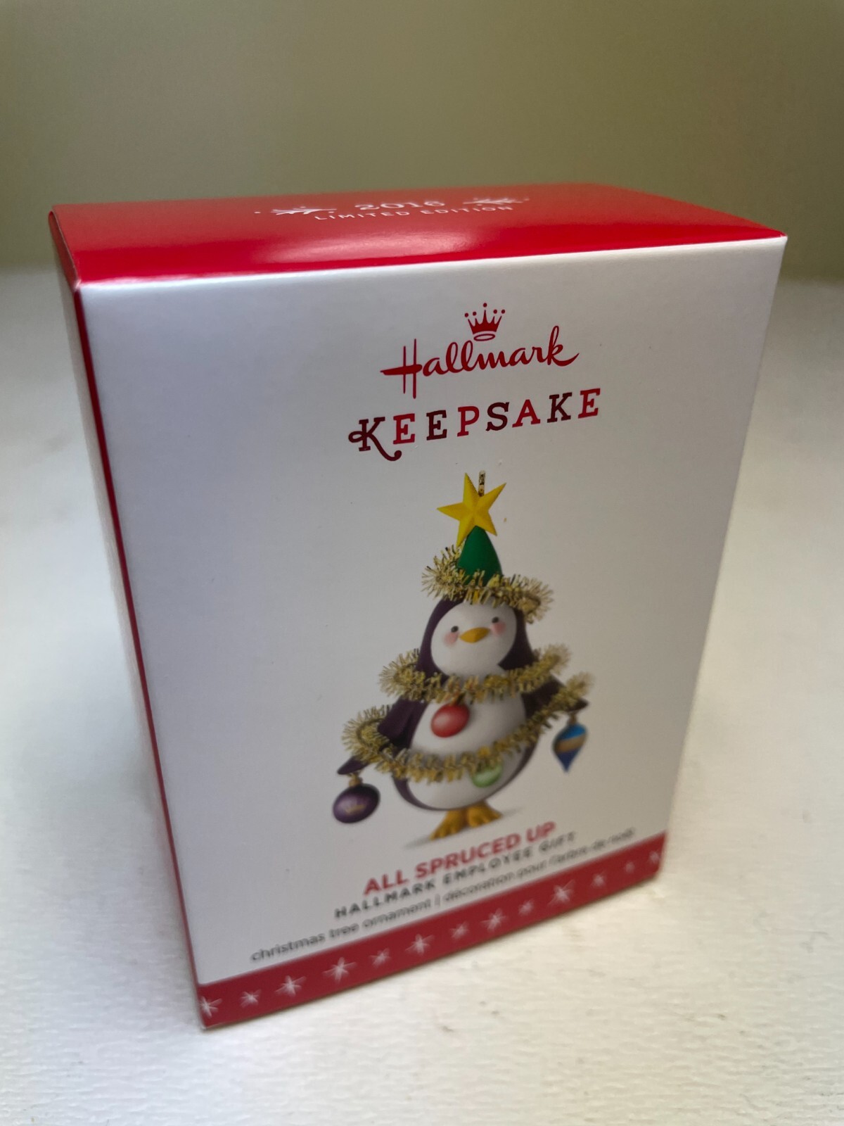 Hallmark Ornament All Spruced Up Limited Edition Hallmark Employee Gift ...