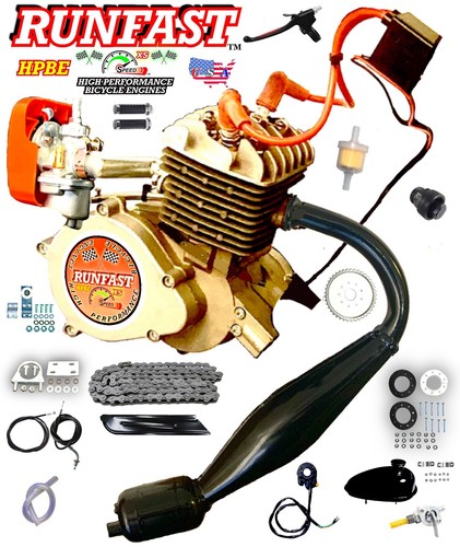 High Performance 2-stroke 80cc Motorized Bike kit HYPERFIRE | eBay