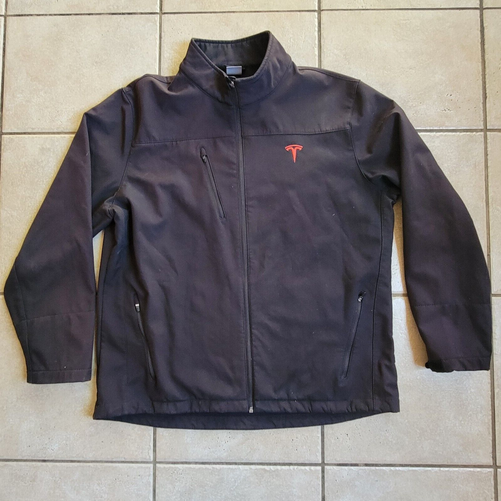 Men's Tesla Corporate Employee Soft Shell Jacket Embr… - Gem