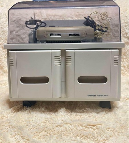 Nintendo Super Famicom Console + Storage Case + Game Software vintage ...