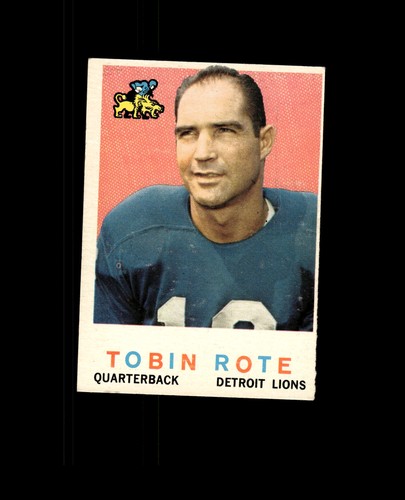 1959 Topps 170 Tobin Rote VG-EX #D1,531379 | eBay.de