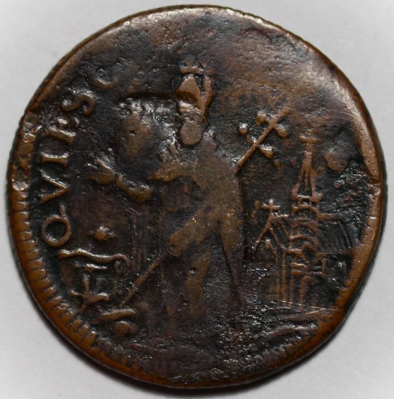 c.1670 New Jersey St. Patrick Farthing, Martin 3g.1-Fc.2 - Copper ...