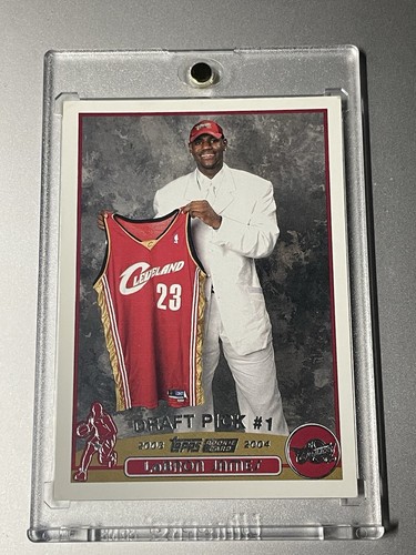 2003-04 Topps - Draft Pick LeBron James #221 (RC) | eBay