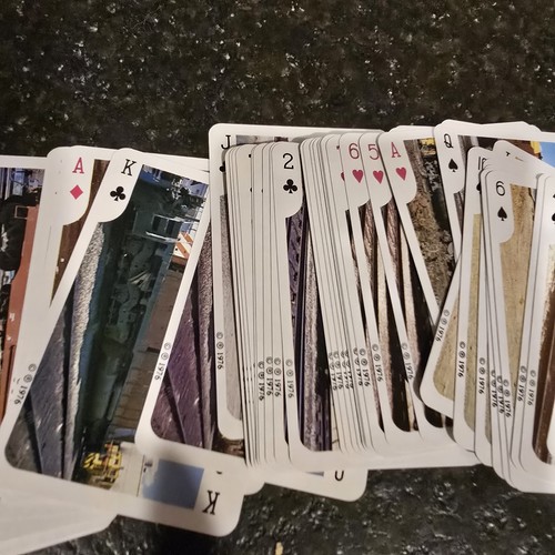 VTG NIP Railroad Mainliner Train Card Game 2 Decks Playing Cards c1976 ...