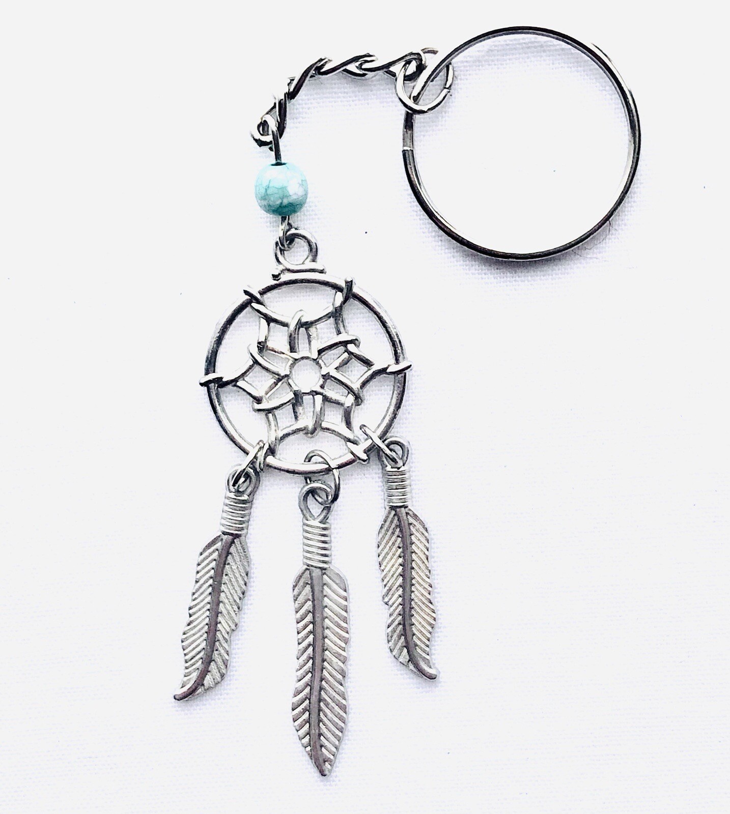 Dream Catcher Key Chain Feather Charm Key Ring Bag Pendant Southwestern ...