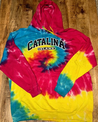 Isaac Designs Sport Rainbow Hoodie Sweatshirt Adult Size XL Catalina ...