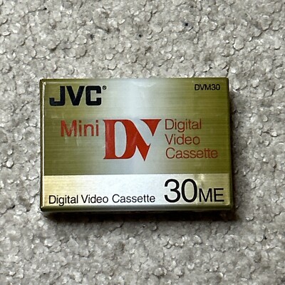 JVC Digital Video Cassette Tapes DVM30 30ME Mini DV Digital Video ...