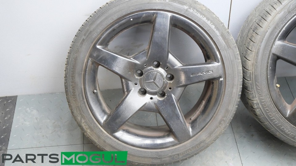 05-08 Mercedes SLK280 SLK350 Set of Wheels Rims Alloy Chrome AMG Sport ...