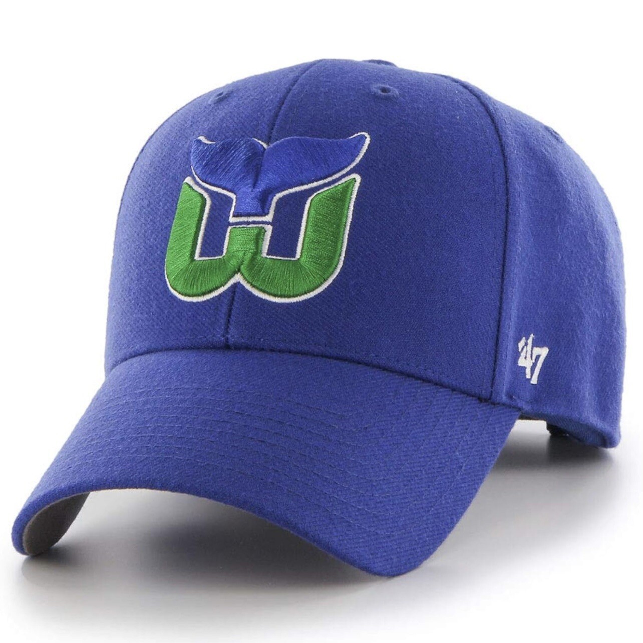 NEW! 47 Brand Hartford Whalers Adjustable Cap - Classic NHL Team Logo ...