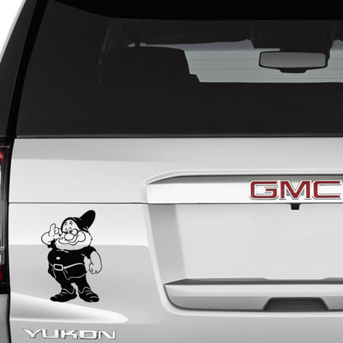 Dwarf Doc Cartoon Vinyl Decal Sticker for Wall Decor Car Window Macbook ...