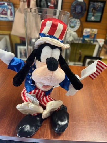 Disney Store Uncle Sam Goofy Plush Stuffed Animal - Pre-owned, Some ...