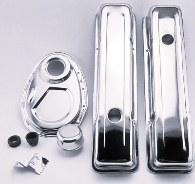 Early Small Block Chevy Chrome Dress Up Kit No Air Cleaner | eBay