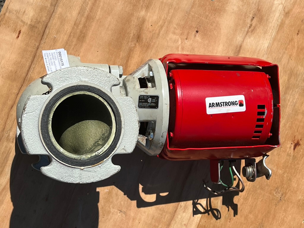 Armstrong LS-45 AB w/Cast Iron 1/4HP Circulator Pump 1725 RPM 115V ...
