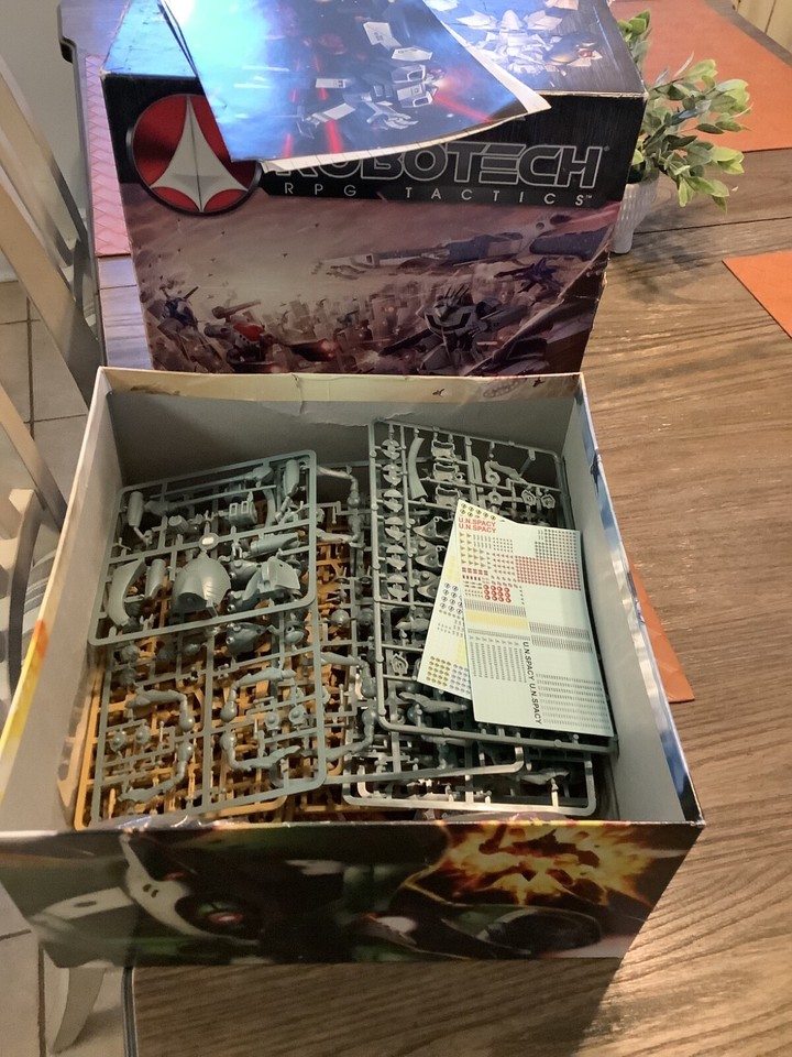 robotech rpg tactics- tactical battlegame - AS IS-not sure if complete ...