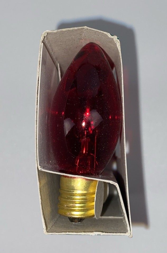 Vintage Holiday Trim Red C9 Flasher Bulbs 120 volts New | eBay