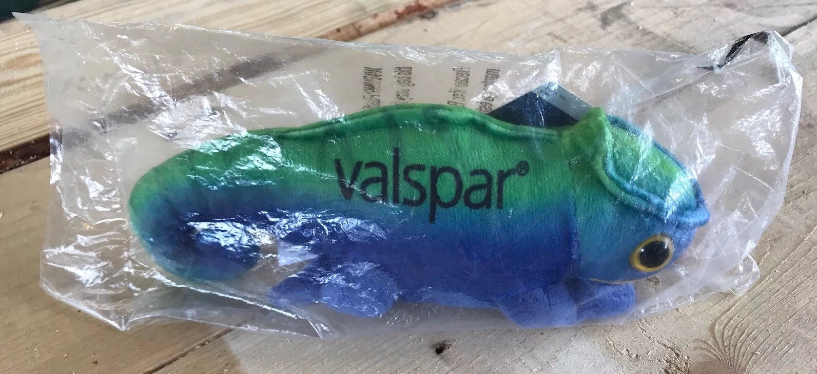 NIP Valspar 8" Plush Gecko Collector Promo With Tags Stuffed Animal ...