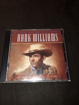 The Country Music Hall of Fame Presents Hank Williams CD- 25 Selections ...