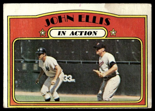 1972 Topps John Ellis #48 New York Yankees Baseball Card | eBay