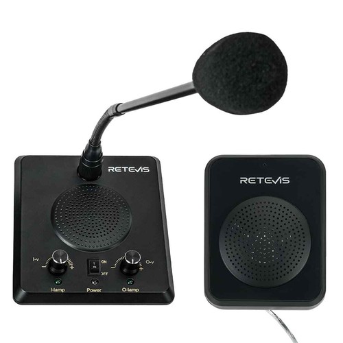 Retevis RT9909 IPX5 Waterproof Window Speaker Intercom System | eBay