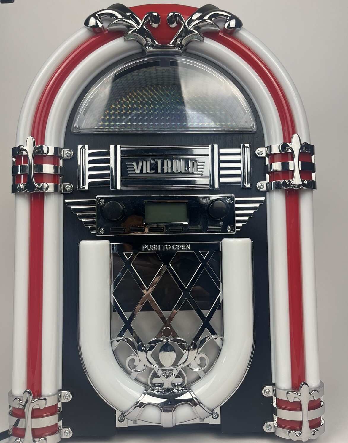 Victrola VJB-125 Retro Countertop Jukebox With CD Player and Bluetooth ...