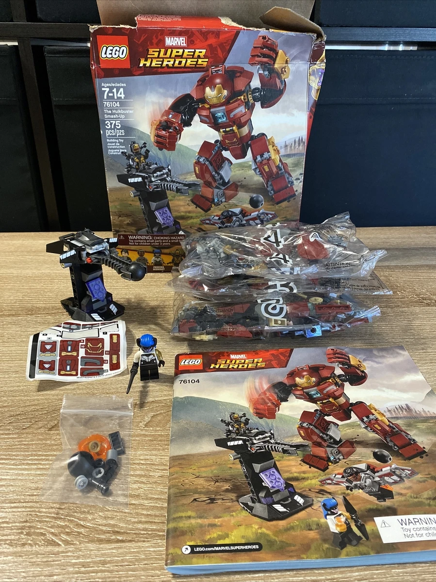 LEGO The Hulkbuster Smash-Up Set 76104 Instructions, 55% OFF