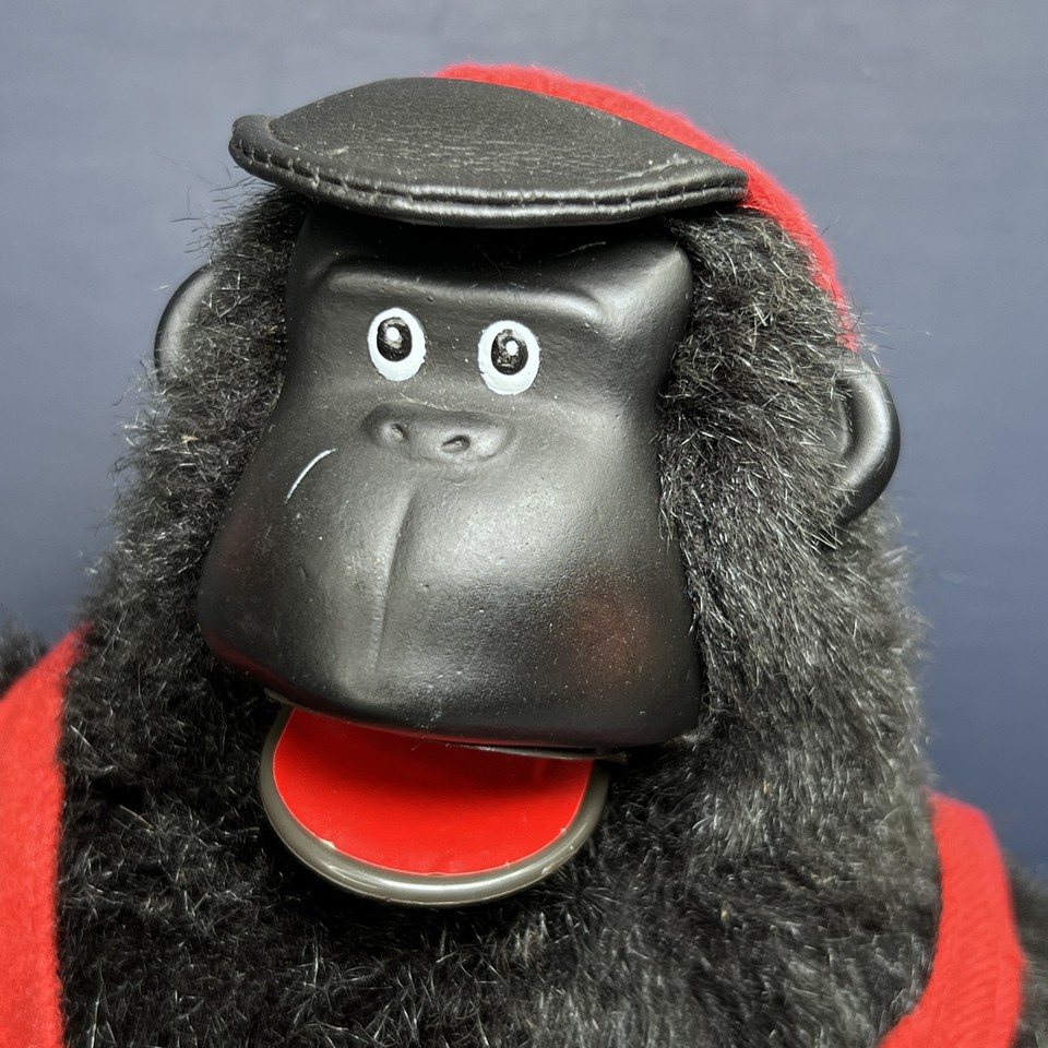 Vintage Magogo Gorilla Plush Toy Dancing Singing Retro Macarena Broken ...