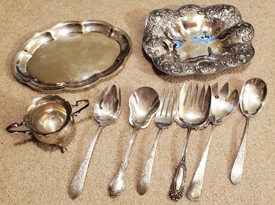 Sterling Silver Antique Scrap Lot .925 - 930 Grams - 32.8 Oz. | eBay