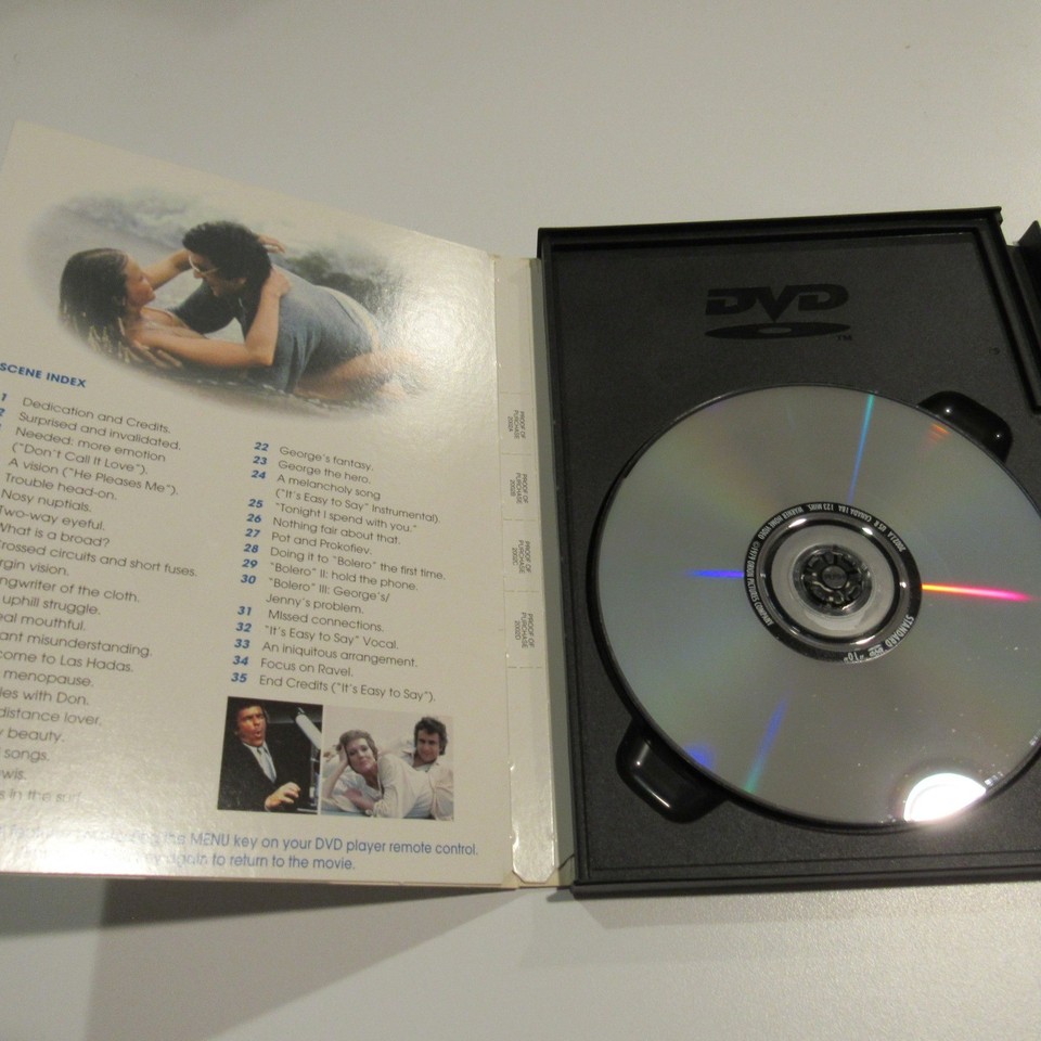 "10" DVD Movie Dudley Moore Julie Andrews Bo Derek Blake Edwards Comedy ...