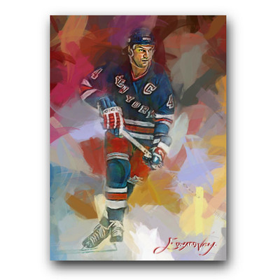 Ron Greschner Art Card Limited 12/50 Edward Vela Signed (New York ...