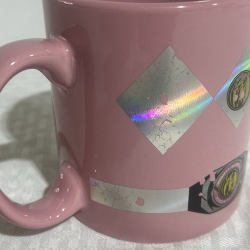 Power Rangers - Pink Ranger 20oz Jumbo Ceramic Laser Mug PREOWNED | eBay