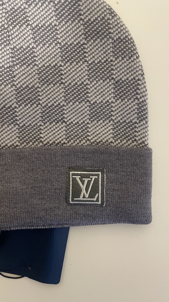 Men’s Gray Louis Vuitton Beanie Brand New Never Worn Or Used Has Bag ...