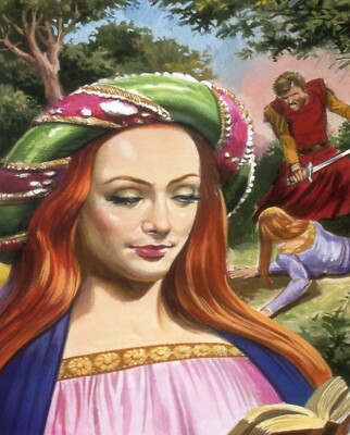 Catholic print picture - St Winifred N - 8" x 10" ready to be framed | eBay