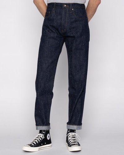 Unbranded UB643 Heavyweight 18oz Neppy Selvedge Relaxed Tapered Mens ...