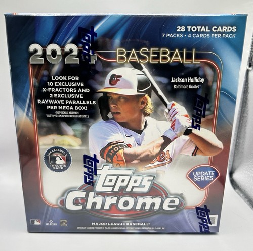 2024 Topps Chrome Update Baseball Mega Box Factory Sealed IN HAND 🔥🔥🔥 ...