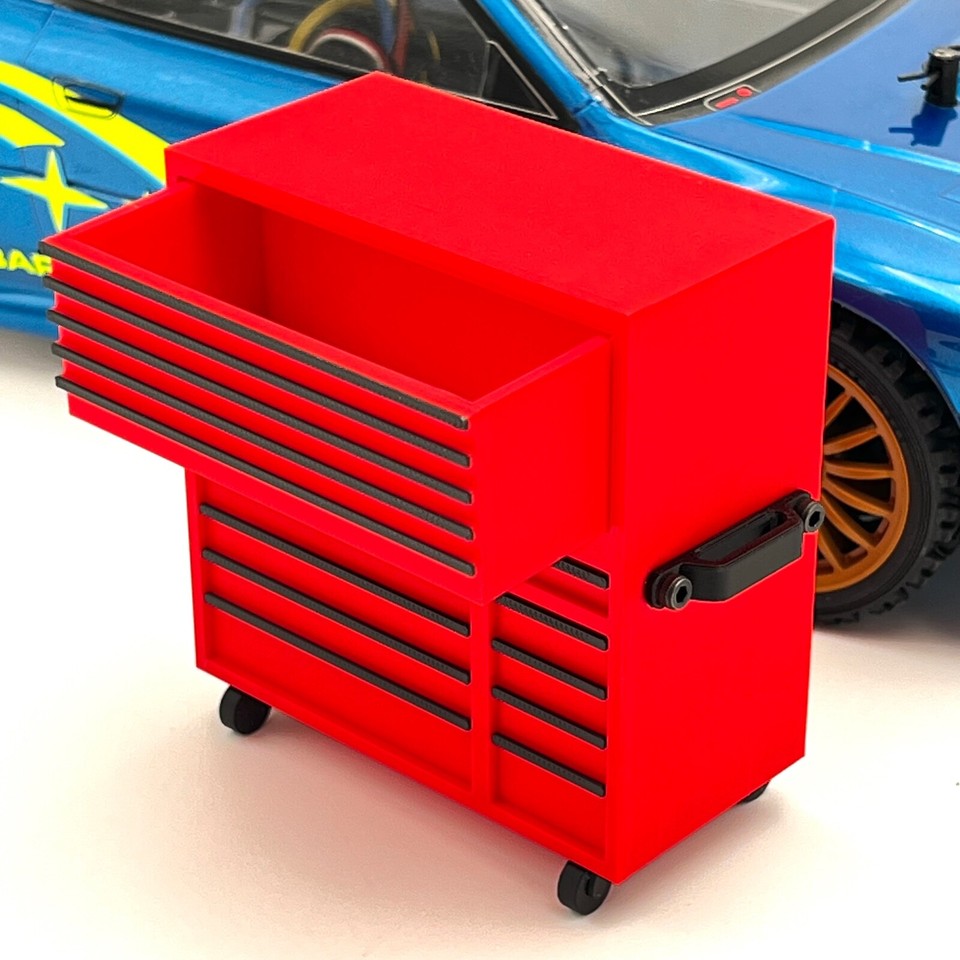 1/10 Scale Rc Tool Box for Scale Garage Crawler On Road Tool Chest Trx4 ...