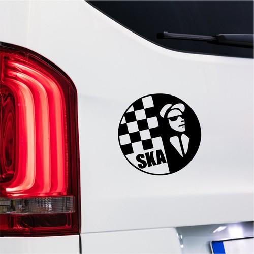 2 Tone Ska Premium Vinyl Decal Sticker Transfer | Car Van Motor Home | eBay