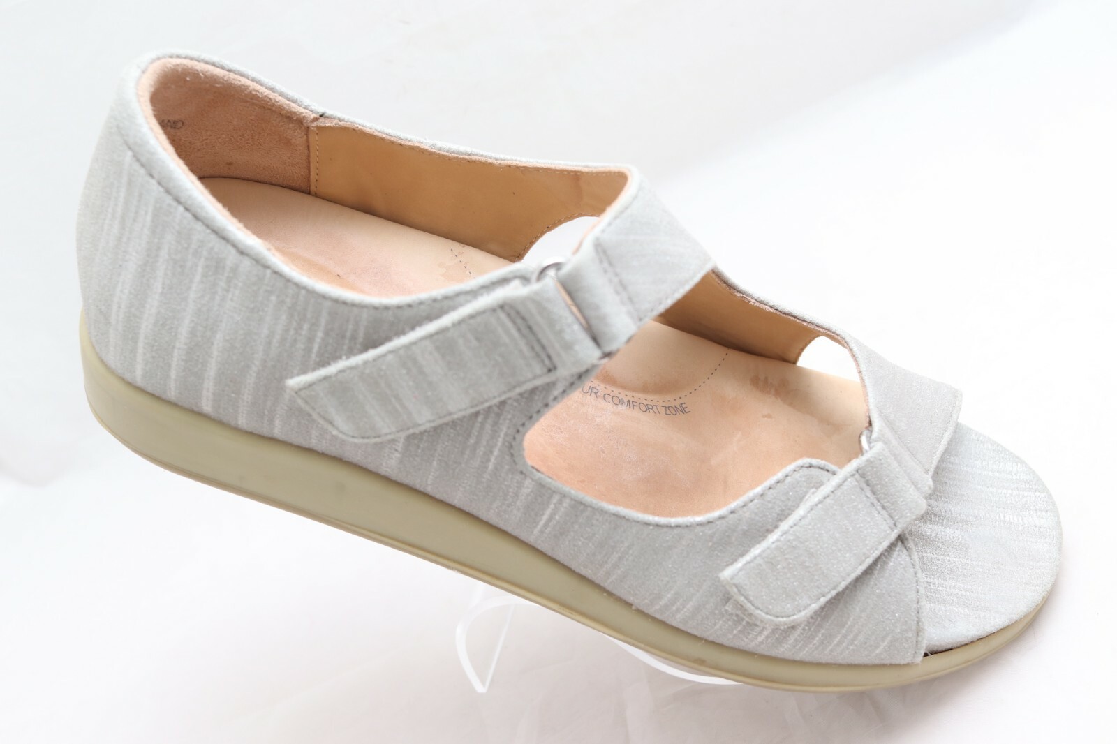 Ziera Super Support Left Sz 9 - Right 9.5 Leather Open Toe Comfort ...