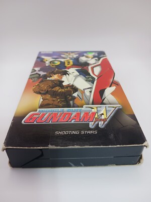 Mobile Suit Gundam Wing Volume 1 Shooting Stars VHS Tape 1999 Anime ...